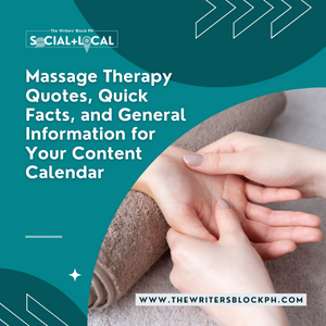 Massage Therapy Quotes, Quick Facts, and General Information – The ...